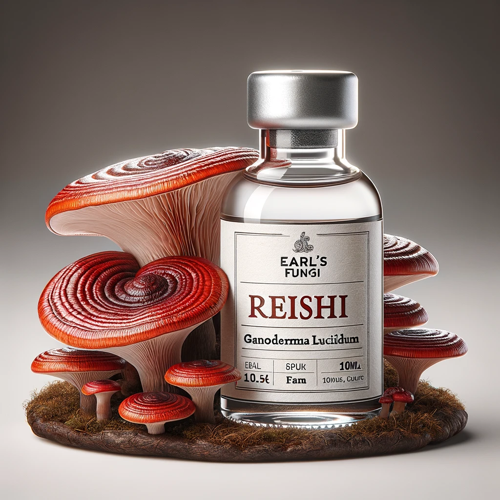 Reishi (Ganoderma lingzhi) ~ Liquid culture – Earl's Fungi